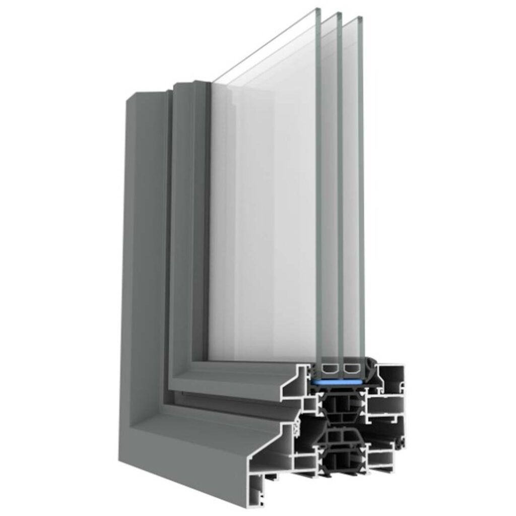 Aliplast MaxLight Steel – Steel-look aluminium raamprofiel
